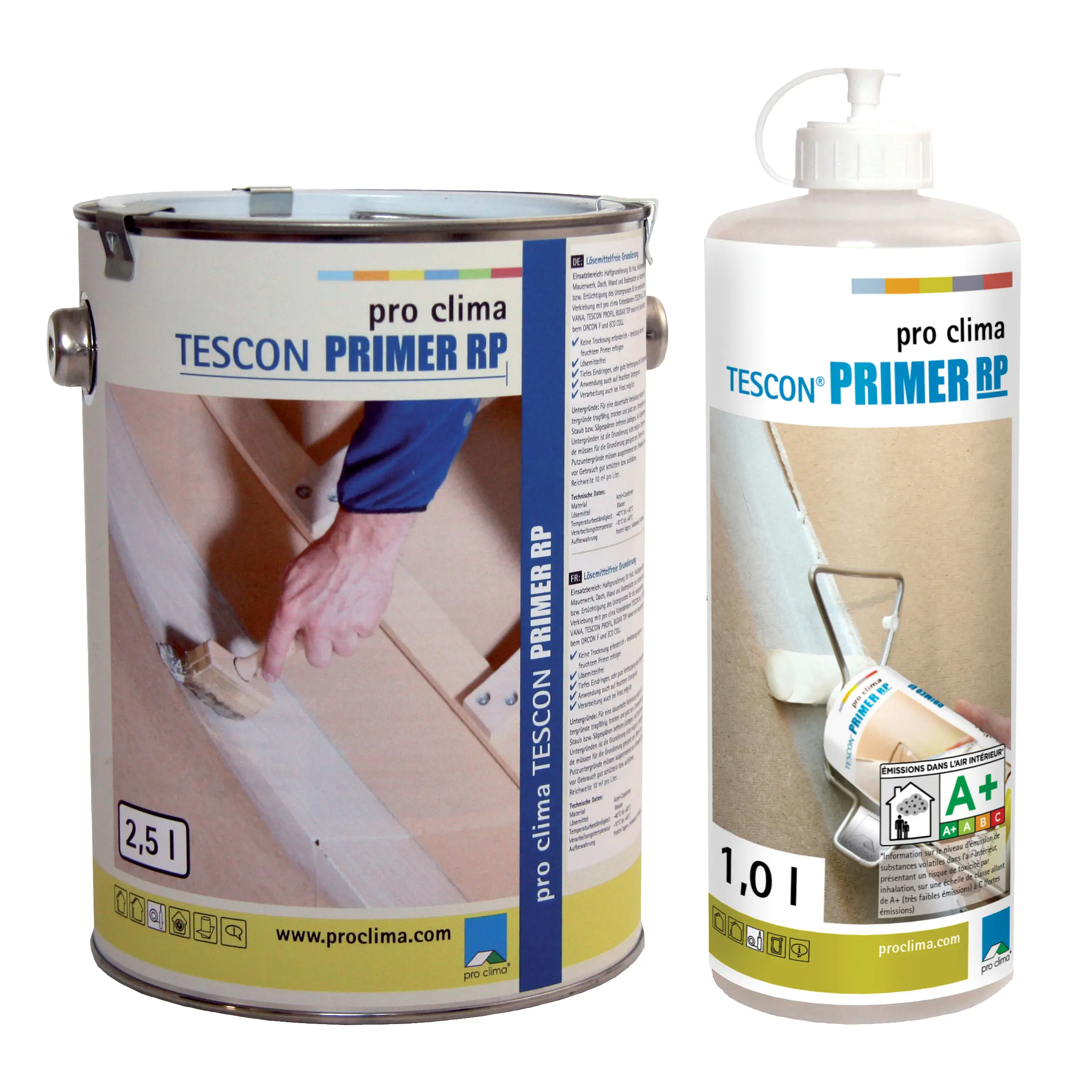 Penetrace TESCON PRIMER RP pro vzduchotěsné budovy | CIUR a.s.