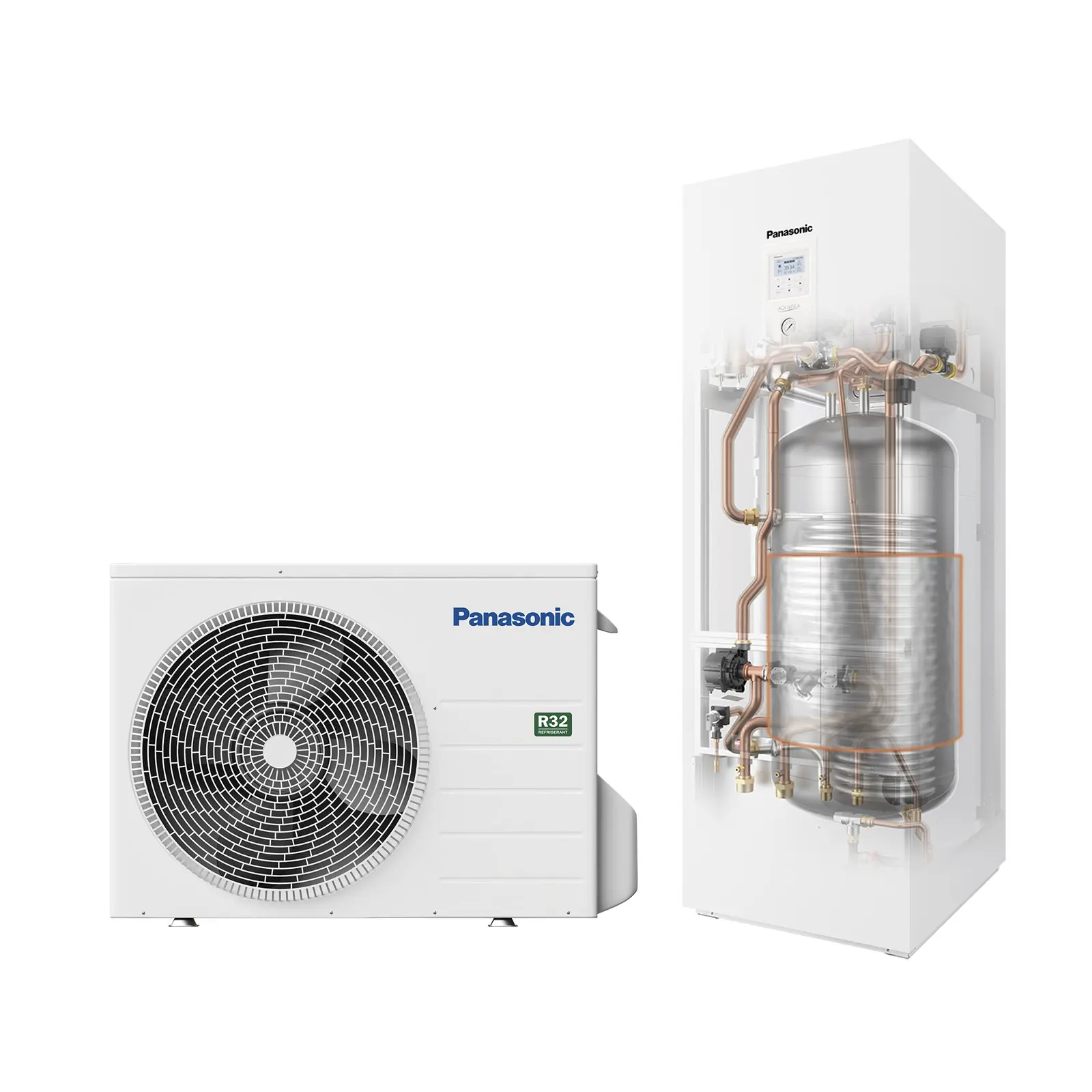 Tepelné čerpadlo PANASONIC Aquarea HP 5 kW - Sestava All In One s ...
